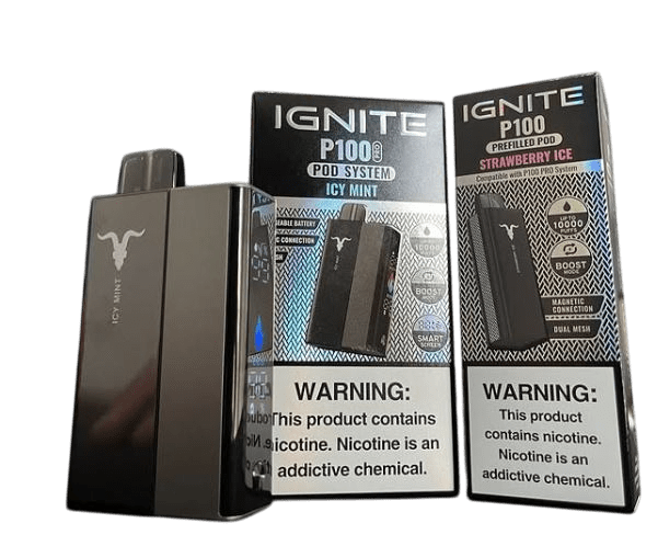 KIT POD DESCARTÁVEL P100 PRO - IGNITE - Yes Vape BR 🔥