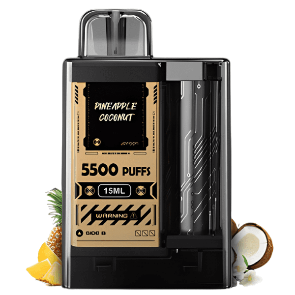 POD DESCARTÁVEL 5% 5500 PUFFS - PINEAPPLE COCONUT - VAPENGIN - Yes Vape ...