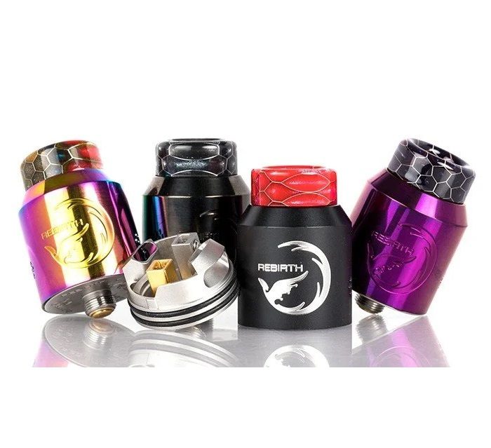 ATOMIZADOR REBIRTH RDA - HELLVAPE - Yes Vape BR 🔥