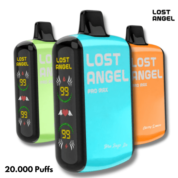POD DESCARTÁVEL PRO MAX 20.000 PUFFS 5% - LOST ANGEL - Yes Vape BR 🔥